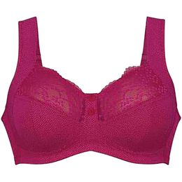 Damen Entlastungs-BH "Orely", ANITA SINCE 1886, Gr. 90, rot, Obermaterial: 93% Polyamid, 7% Elasthan, unifarben, BHs, mit Spitze, dreigeteilte Cups,