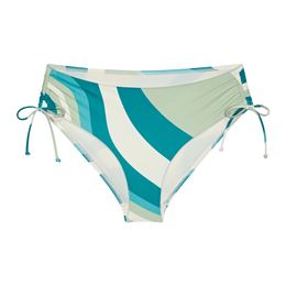 Triumph Damen Bikini-Hose "Summer Mix & Match Midi 02 pt", blau, Gr. 40, Microfaser, Obermaterial: 84% Polyamid, 16% Elasthan, Badehosen,