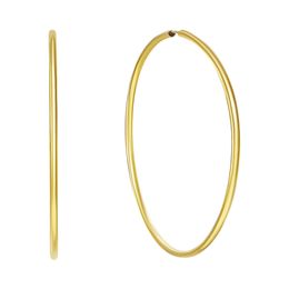 Firetti Damen Paar Creolen "Schmuck Geschenk Gold 333 Ohrschmuck gl&auml;nzend, verschiedene Gr&ouml;&szlig;en", 50, Gelbgold 333, gold, Gelbgold 333, Ohrringe