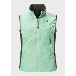 Sch&ouml;ffel SCH&Ouml;FFEL Damen Funktionsweste "Hybrid Vt Style Cascata WMS", gr&uuml;n, Gr. 38, Oberstoff: 100% Nylon. Oberstoff Seitenteile: 100% Polyester. Futter: 100%