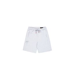 Herren Shorts "Studio Edition Shorts", grau, Gr. L, Alpha Industries, Obermaterial: 80% Baumwolle, 20% Polyester, Hosen