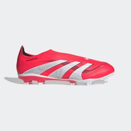 Damen Fu&szlig;ballschuh "PREDATOR LEAGUE LACELESS FG/MG", adidas Performance, Gr. 44, rot, Synthetik, Schuhe, f&uuml;r Rasenpl&auml;tze