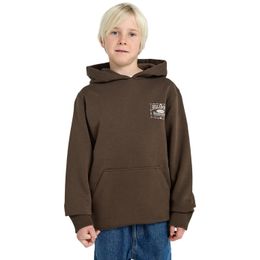 Billabong Jungen Hoodie "Foundation", braun, Gr. S, 55% Baumwolle, 25% Baumwolle, 20% Polyester, Sweatshirts