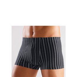 Le Jogger Herren Boxer "Boxershorts für Herren", Gr. 3, bunt, Jersey, Obermaterial: 90% Baumwolle, 5% Elasthan, 5% Polyester, gestreift, Unterhosen,
