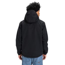 Quiksilver Herren Regenjacke "Overcast 3K Warm"schwarz, Gr. XL, Obermaterial: 65% Baumwolle, 35% Nylon., Jacken