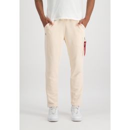 Herren Jogginghose "X-fit Jogger S Leg", weiß, Gr. XXXL, Alpha Industries, Obermaterial: 80% Baumwolle, 20% Polyester, Hosen