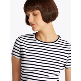 Tommy Jeans Curve "Slim Essential Rib" Gro&szlig;e Gr&ouml;&szlig;en