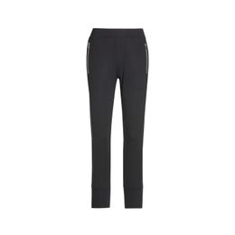 GOLDNER Damen 2-in-1-Hose "Jogpant", schwarz, Gr. 42, Obermaterial: 91% Polyester PES. 9% Elasthan EL., Hosen