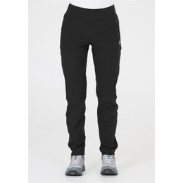 WHISTLER Damen Softshellhose "Vera", schwarz, Gr. 48, unifarben, 92% Polyamid, 8% Elasthan, Hosen, aus strapazierf&auml;higem Material