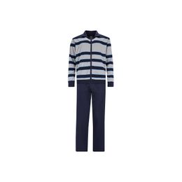 Hajo Herren Sweater "Trainingsanzug", blau, Gr. 4XL, Obermaterial: 62% Baumwolle CO. 38% Polyester PES., Sweatshirts