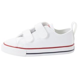 Converse Damen Sneaker "CHUCK TAYLOR ALL STAR EASY-ON LEATHER", Gr. 26, wei&szlig;, Synthetik, Schuhe, f&uuml;r Kinder