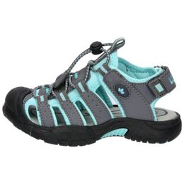 Lico Kinder Sandale "Sandale Nimbo", Gr. 31, grau, Synthetik, Schuhe