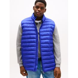 Tommy Hilfiger Big & Tall Herren Steppweste "BT-PACKABLE RECYCLED VEST-B", blau, Gr. XXXL, TOMMY HILFIGER BIG & TALL, Web, Obermaterial: 100% Polyamid, Westen, in Großen
