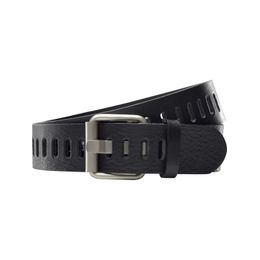 Jan Vanderstorm Herren Lederg&uuml;rtel "Lederg&uuml;rtel OLTE", schwarz, Gr. 145, Obermaterial: 100% Rindsleder Leather cow., G&uuml;rtel
