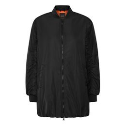 oxmo Damen Bomberjacke "Damen Blouson OXCamille", schwarz, Gr. 38, Obermaterial: 100% Polyester PES., Jacken