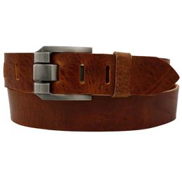 AnnaMatoni Herren Lederg&uuml;rtel "AnnaMatoni Lederg&uuml;rtel Nexo Lederg&uuml;rtel Nexo", braun, Gr. 115, 100% Leder, G&uuml;rtel