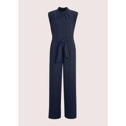 Madeleine Mode MADELEINE Damen Overall "Overall Overall"marine, Gr. 38, Obermaterial: 65% Polyester PES. 31% Viskose CV. 4% Elasthan EL., Overalls