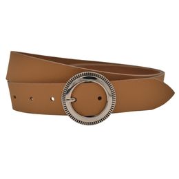 AnnaMatoni Damen Lederg&uuml;rtel "AnnaMatoni Lederg&uuml;rtel Glim2 Lederg&uuml;rtel Glim2", beige, Gr. 125, 100% Leder, G&uuml;rtel
