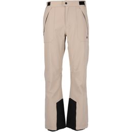 SOS Herren Skihose "Alta", beige, Gr. XXL, mehrfarbig, 100% Polyester, Hosen, mit wasserdichtem Design