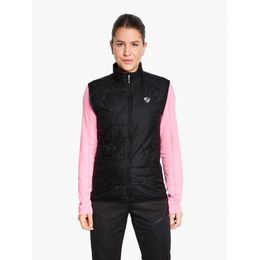 Ziener Damen Funktionsweste "NALIA-Z vest lady", schwarz, Gr. 34, Obermaterial: 100% Polyester. Obermaterial 2: 84% Polyester, 16% Elasthan. Futter: