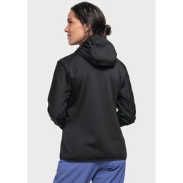 Sch&ouml;ffel SCH&Ouml;FFEL Damen Fleecejacke "Mountain Fleece Hoody Style Blaueis WMS", schwarz, Gr. 36, Oberstoff : 94% Polyester 6% Elasthan, Jacken