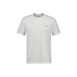 Gant Herren T-Shirt "T-Shirt PIQUE T-SHIRT 1er Pack", wei&szlig;, Gr. 5XL, Obermaterial: 100% Baumwolle CO., Shirts