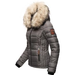 Marikoo Damen Winterjacke "Lerikaa", grau, Gr. XXL, Oberstoff: 100% Polyester; Futter: 100% Polyester; Wattierung: 100% Polyester; &Auml;rmelfutter: 100%