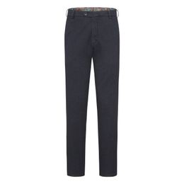 MEYER Herren Chinos "Bonn", blau, Gr. 98, unifarben, 98% Baumwolle, 2% Elasthan, Hosen, mit Stretch-Dehnbund