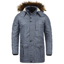 !Solid SOLID Herren Wintermantel "Winterjacke SDOctavus", blau, Gr. XL, Obermaterial: 100% Polyester PES., M&auml;ntel