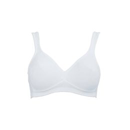 Rosa Faia Damen Bustier "BH Twin Soft Bra 1er Pack", Gr. 75, wei&szlig;, Obermaterial: 70% Polyamid PA. 30% Elasthan EL., BHs