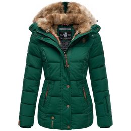 Marikoo Damen Winterjacke "Nekoo", grün, Gr. XXL, Oberstoff: 100% Polyester, Futter: 100% Polyester, Wattierung: 100% Polyester, Ärmelfutter: 100%
