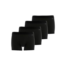 G&ouml;tzburg G&Ouml;TZBURG Herren Boxershorts "Boxershort 4er Pack", Gr. L, schwarz, Obermaterial: 95% Baumwolle CO. 5% Elasthan EL., Unterhosen