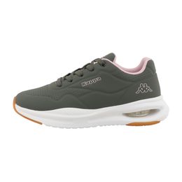 Kappa Damen Sneaker "Olessa", Gr. 40, gr&uuml;n, Synthetik, Schuhe