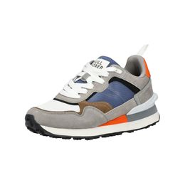Bullboxer Herren Sneaker "Bullboxer Sneaker Leder", Gr. 41, blau, Leder, Schuhe