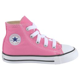 Converse M&auml;dchen Sneaker "CHUCK TAYLOR ALL STAR - HI KIDS", Gr. 26, rosa, Textil, Schuhe