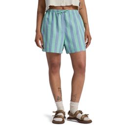 Quiksilver Damen Bermudas "AOP", grün, Gr. M, 100% Baumwolle, Hosen