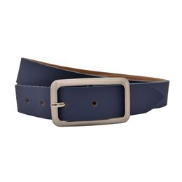 AnnaMatoni Damen Lederg&uuml;rtel "AnnaMatoni Lederg&uuml;rtel Muna Lederg&uuml;rtel Muna", blau, Gr. 110, 100% Leder, G&uuml;rtel