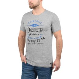 Blend Herren Rundhalsshirt "Rundhalsshirt BHDoppler", grau, Gr. S, Obermaterial: 100% Baumwolle CO., Shirts
