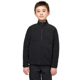 Jack Wolfskin Jungen 3-in-1-Funktionsjacke "3in1 Jacke SNOWCURL", schwarz, Gr. 104, Obermaterial: 100% Polyester, Jacken, 3in1, wasserdicht,