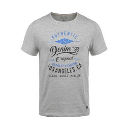 Blend Herren Rundhalsshirt "Rundhalsshirt BHDoppler", grau, Gr. M, Obermaterial: 100% Baumwolle CO., Shirts