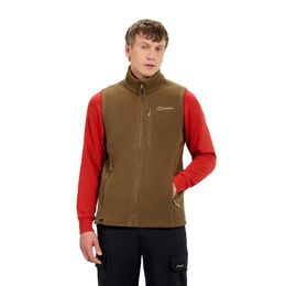 Berghaus Damen Fleeceweste "PRISM PT IA FLEECE VEST"bark, Gr. XXL, Obermaterial: 100% Polyester, Westen