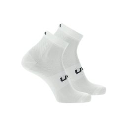 uyn Herren Sneakersocken "Socken 2er Pack", Gr. 35, weiß, Obermaterial: 50% Polyester PES. 46% Polyamid PA. 4% Elasthan EL., Socken