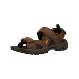 Keen Herren Sandale "Keen Sandalen Leder/Textil", Gr. 44,5, braun, Leder, Textil, Schuhe