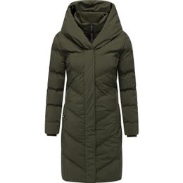 Ragwear Damen Steppmantel "Natalka Soft YOUMODO", gr&uuml;n, Gr. XXXL, Obermaterial: 100% Polyester. Innenfutter: 100% Polyester. Wattierung: 100%
