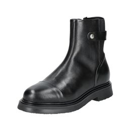 Pavement Damen Stiefelette "Pavement Stiefelette Leder", Gr. 37, schwarz, Leder, Schuhe