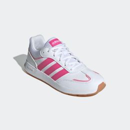 Mädchen Sneaker "TENSAUR SWITCH KIDS", adidas Sportswear, Gr. 35,5, weiß, Synthetik, Textil, Schuhe