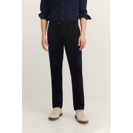 Bugatti Herren Cordhose "Modern Fit", blau, Gr. 40, unifarben, 77% Baumwolle, 22% Lyocell, 1% Elasthan, Hosen, mit Soft Touch & Stretch-Komfort