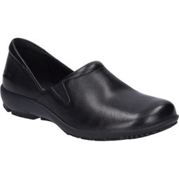 Josef Seibel Damen Slipper "Charlotte 02, black-black", Gr. 38schwarz, schwarz, Obermaterial: 100% Rindsleder Leather cow., Schuhe