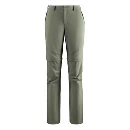 active by Lascana LASCANA ACTIVE Damen Trekkinghose, gr&uuml;n, Gr. 32, unifarben, Web, Obermaterial: 96% Polyamid, 4% Elasthan, Hosen, 2-in 1-Hose mit abnehmbaren