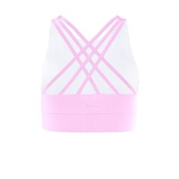 WINSHAPE Damen Sport-Bustier "Functional Comfort Sport-BH SB103C", rosa, Gr. S, 85% Polyester, 15% Elasthan, BHs, mit R&uuml;cken-Applikation
